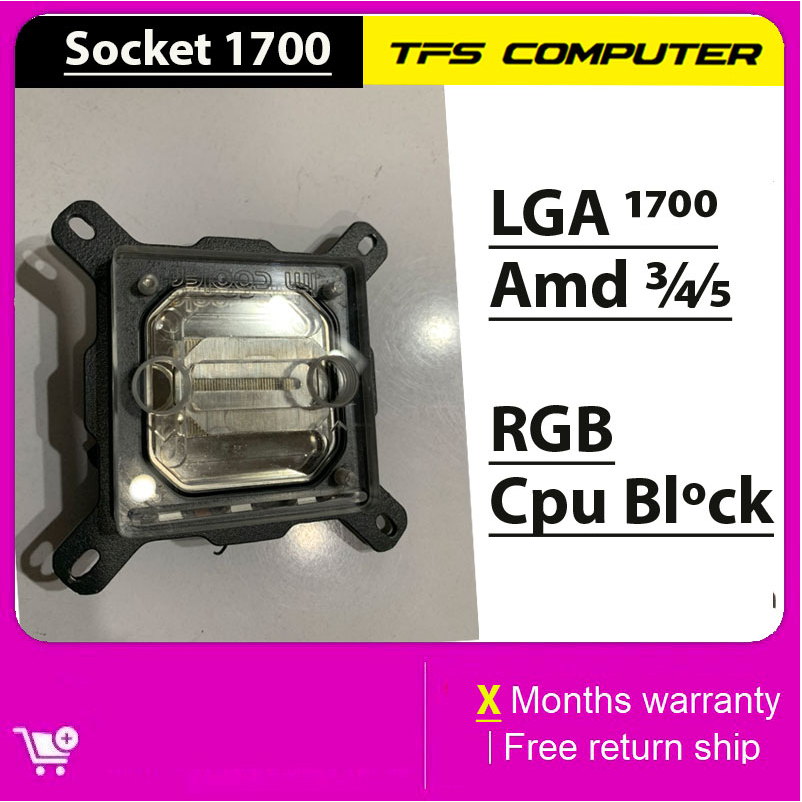 Block tản nhiệt nước CPU RGB intel12/13 LGA1700/20XX/115X / AMD3/4/5 | Shopee Việt Nam