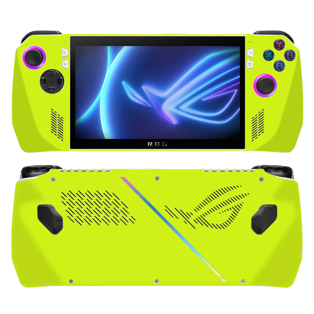 Skin dán Asus ROG Ally màu vàng neon (Có thể custom theo ý thích | Đã ...