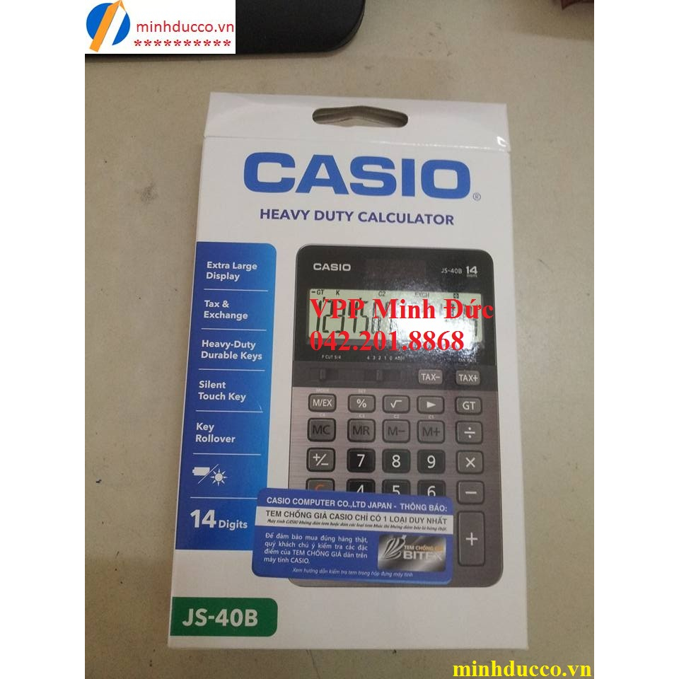 Máy tính casio js-40b (bh 2 năm) | Shopee Việt Nam