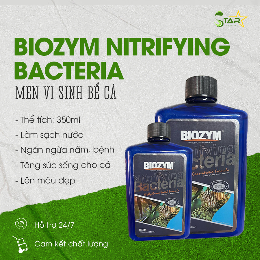 Vi Sinh Chuyên Dụng Bể Cá Biozym Bacteria BL 201 | Shopee Việt Nam