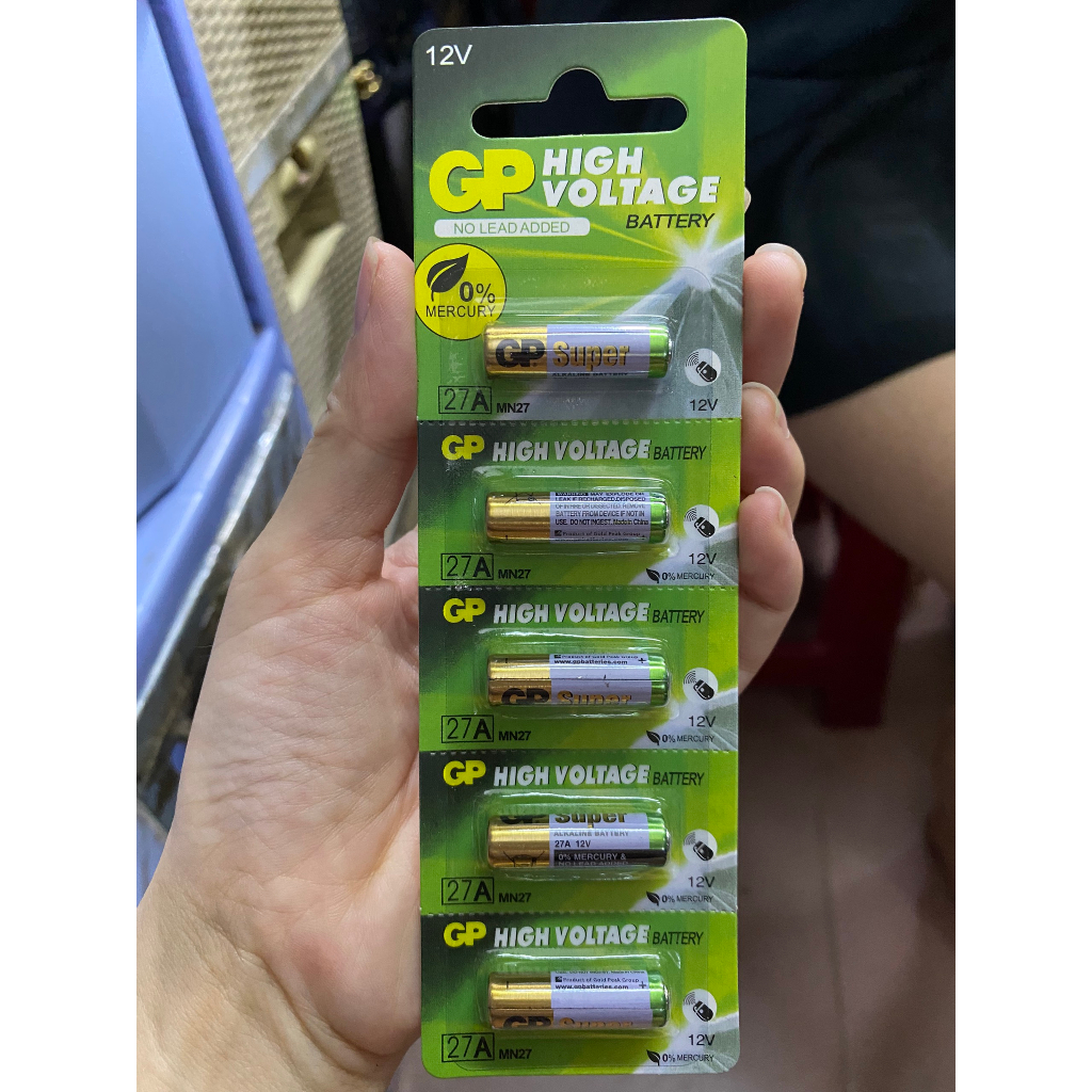 Pin cửa cuốn 12V GP High Voltage A23, A27 | Shopee Việt Nam