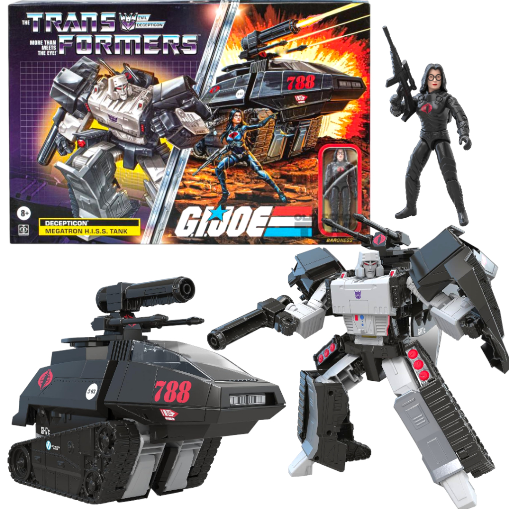 Mô hình Transformers Megatron H.I.S.S. Tank & Baroness x G.I. Joe , cao ...
