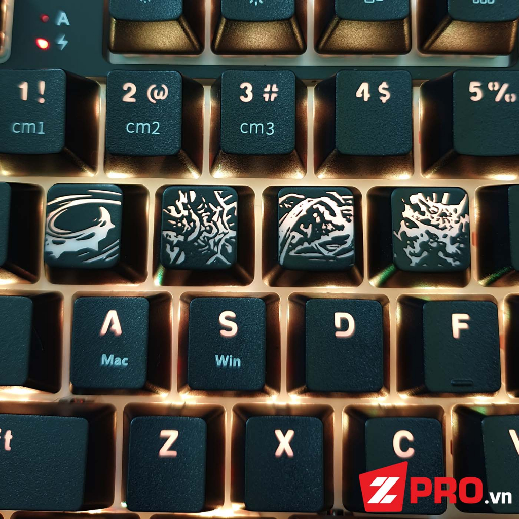 Bộ keycap 4 nút kỹ năng Liên Minh Huyền Thoại - LOL Keycap skill ...