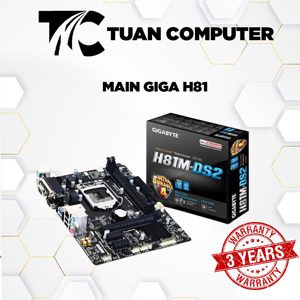 Main h61/h81/h110/h310 gigabyte hàng nhập khẩu full box , bảo hành 24 ...