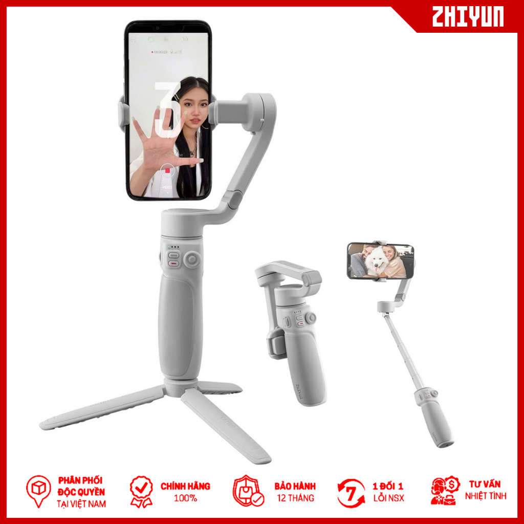 ZHIYUN SMOOTH Q4 / SMOOTH Q4 COMBO - Tay Cầm Chống Rung Dành Cho Điện ...