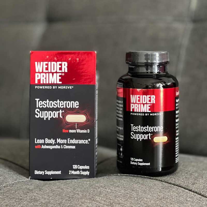 Viên uống Weider Prime Testosterone support For Men 120 viên của Mỹ ...
