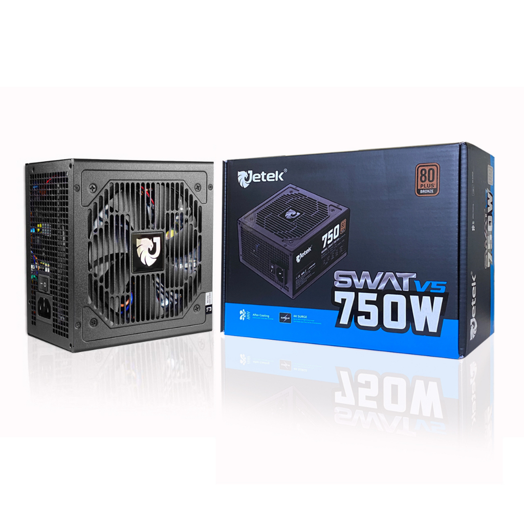 Nguồn Jetek Swat 750 750W 80 Plus Bronze (2 Dây 8 Pin Cpu) chính hãng bảo hành 36 tháng | Shopee ...