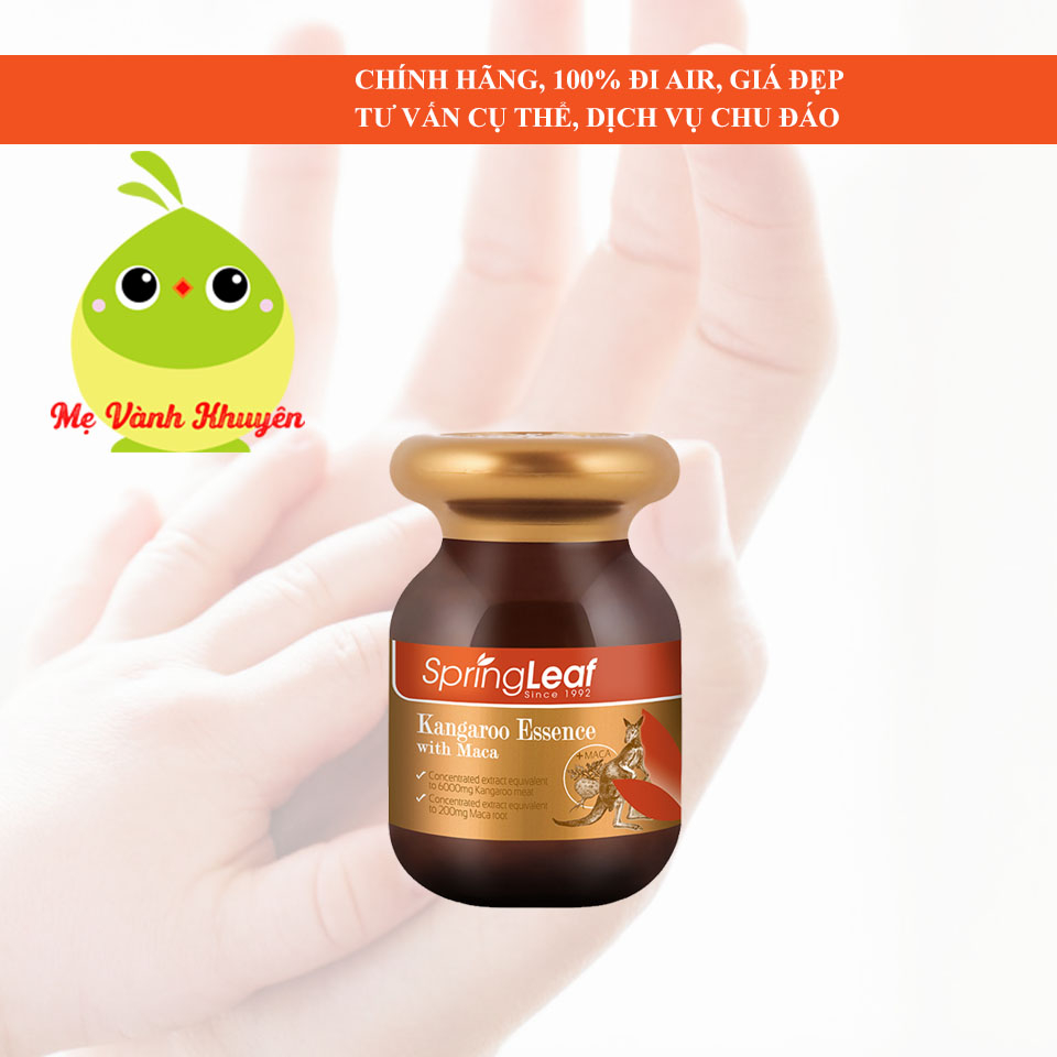 Viên uống tăng cường sinh lý & thể lực nam giới SpringLeaf Kangaroo ...