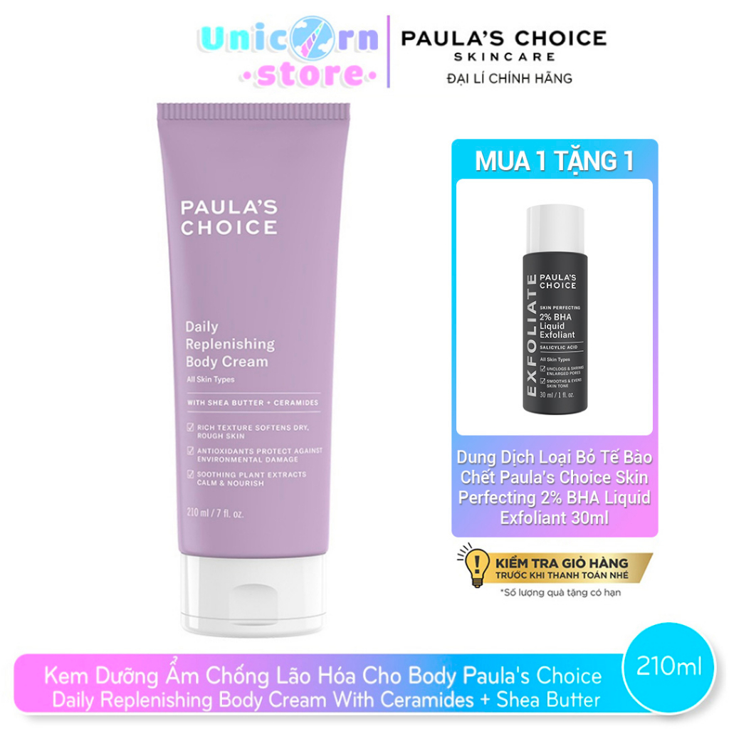 Kem Dưỡng Ẩm Chống Lão Hóa Cho Body Paula's Choice Daily Replenishing ...