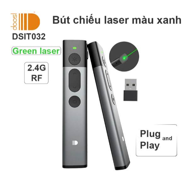 Bút trình chiếu tia laze xanh Doosl DSIT032 | Shopee Việt Nam
