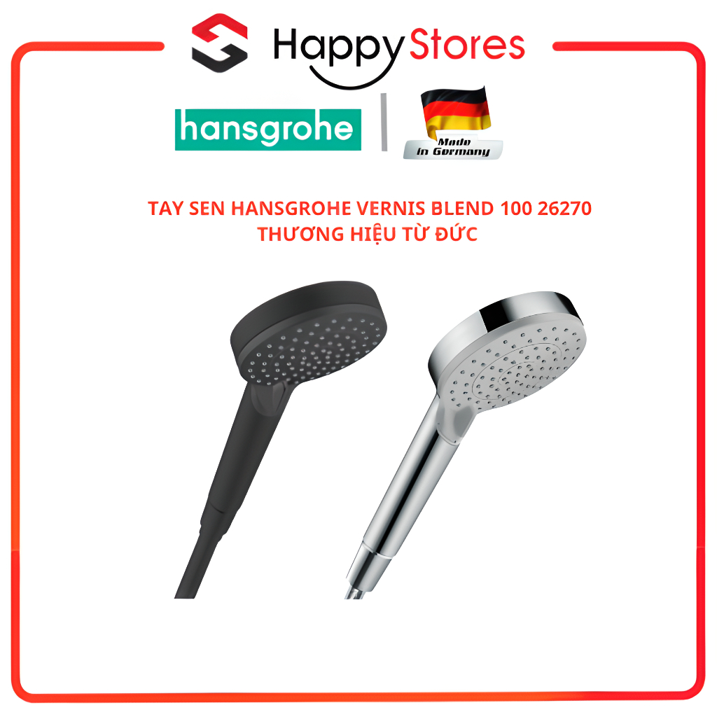 Tay sen HANSGROHE Vernis Blend 100 26270 thương hiệu Đức | Shopee Việt Nam