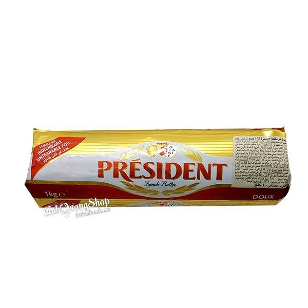 Bơ nhạt (Bơ lạt) PRESIDENT 1kg làm bánh - [Chỉ ship Hoả Tốc Hà Nội ...