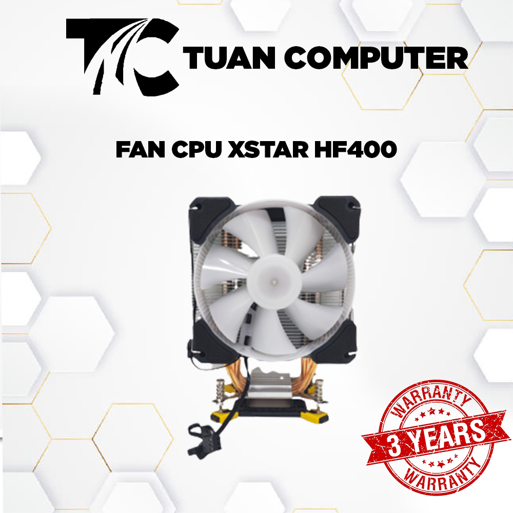 Quạt tản nhiệt Fan CPU Xstar HF400-Hiệu năng cao bảo hành chính hãng 6 tháng | Shopee Việt Nam