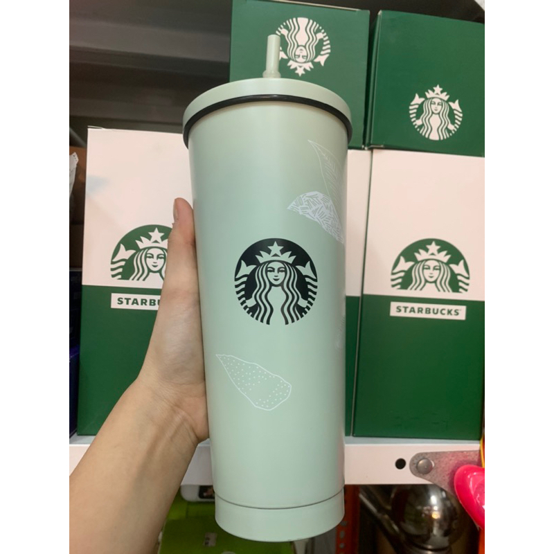 Ly giữ nhiệt Ly Starbuck Cold Cup Xanh Mint Dung Tích 750ml Giữ Nhiệt ...