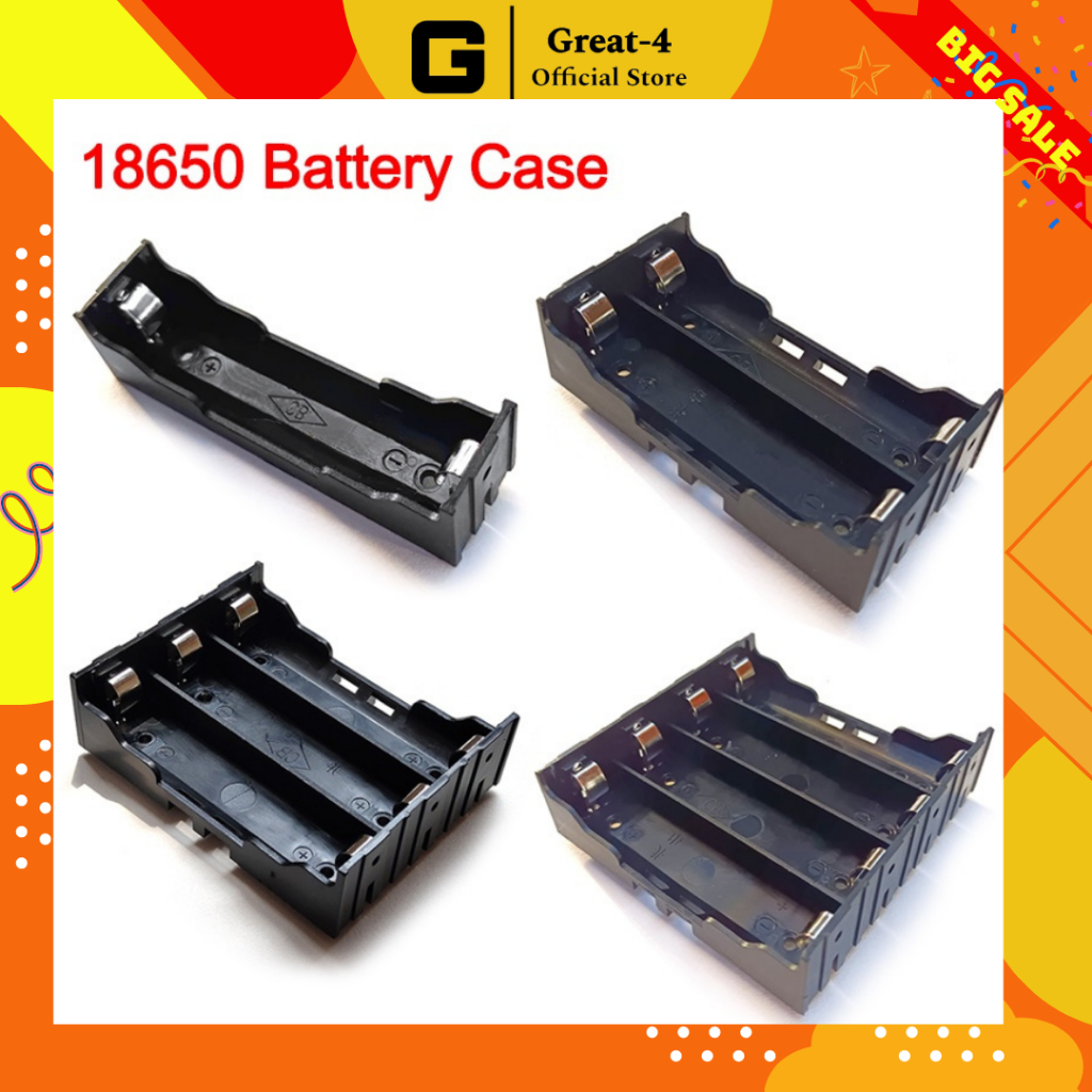 Khay pin 18650 - Đế pin sạc 1,2,3,4 cell (loại tốt) | Shopee Việt Nam