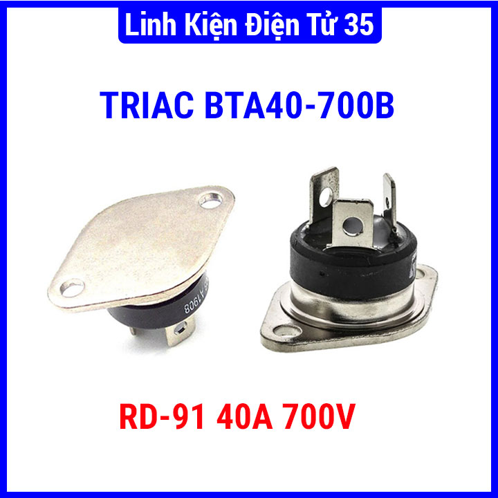 IC điều khiển TRIAC BTA40-700B RD-91 700V/40A | Shopee Việt Nam