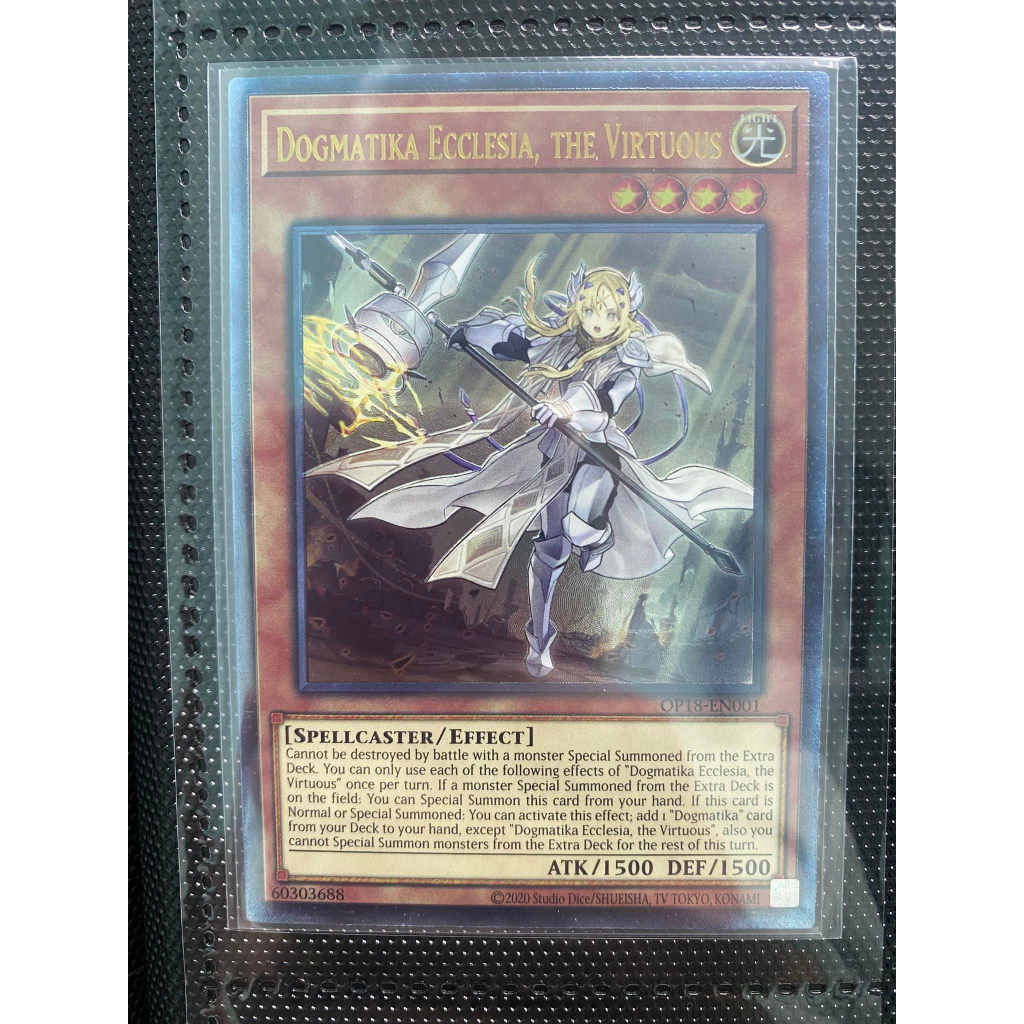[Pykechu shop] Thẻ bài Yu-gi-oh card Dogmatika Ecclesia, The Virtuous ...
