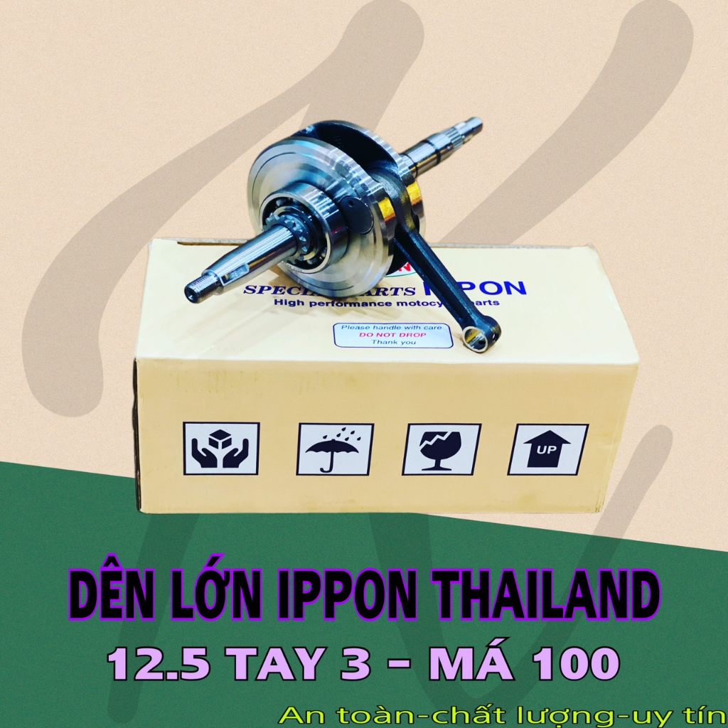 Dên IPPON thái lan má 100 và 98 , đôn 10li và 12,5 tay 3 cho xe wave ...