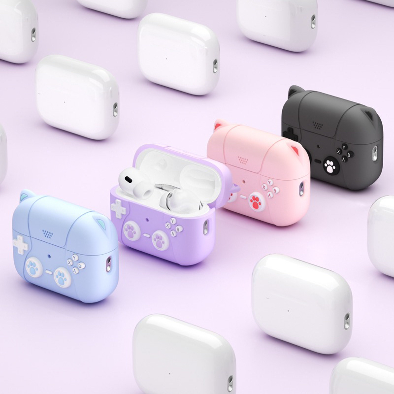 Ốp Bảo Vệ Tai Nghe Hình Mèo Dễ Thương - Case Airpod Pro 2/ Airpod 3 ...