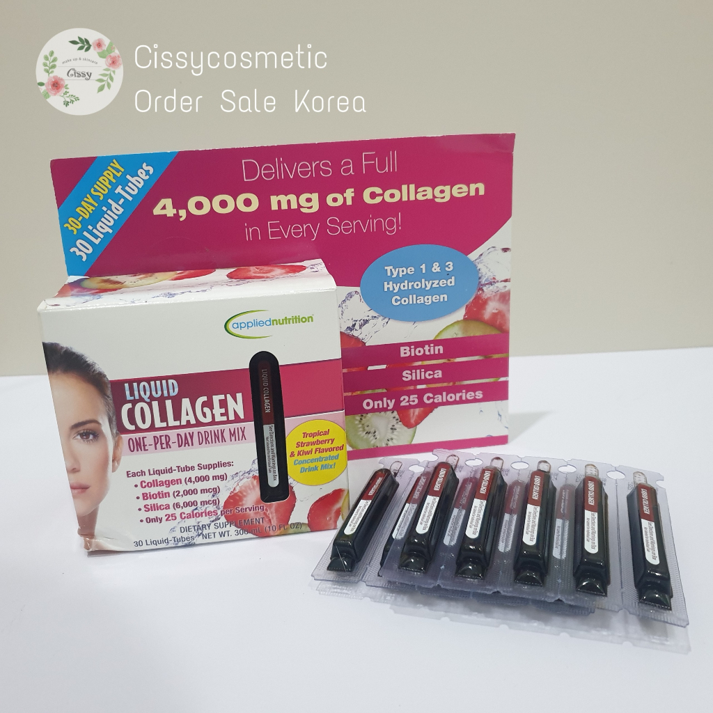 Collagen Nước Dạng Ống Applied Nutrition Liquid Collagen Drink Mix 4000 ...