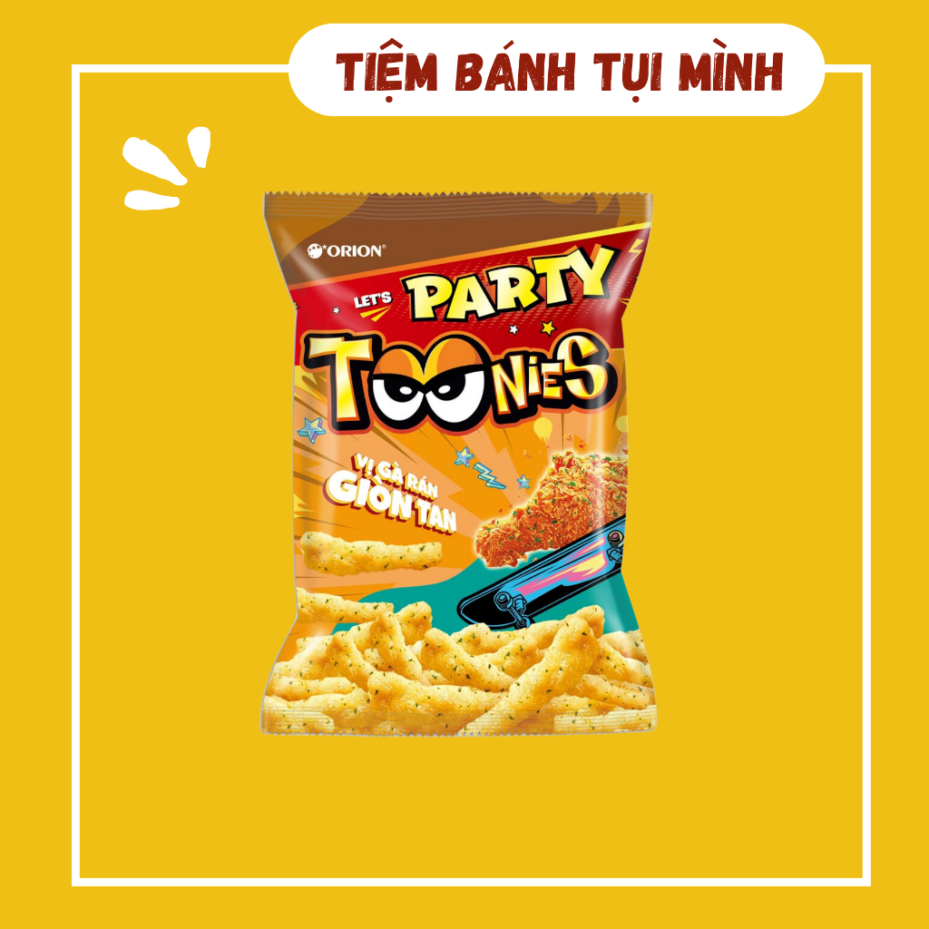 [5 gói] Bánh snack Toonies vị gà rán, đồ ăn vặt | Shopee Việt Nam