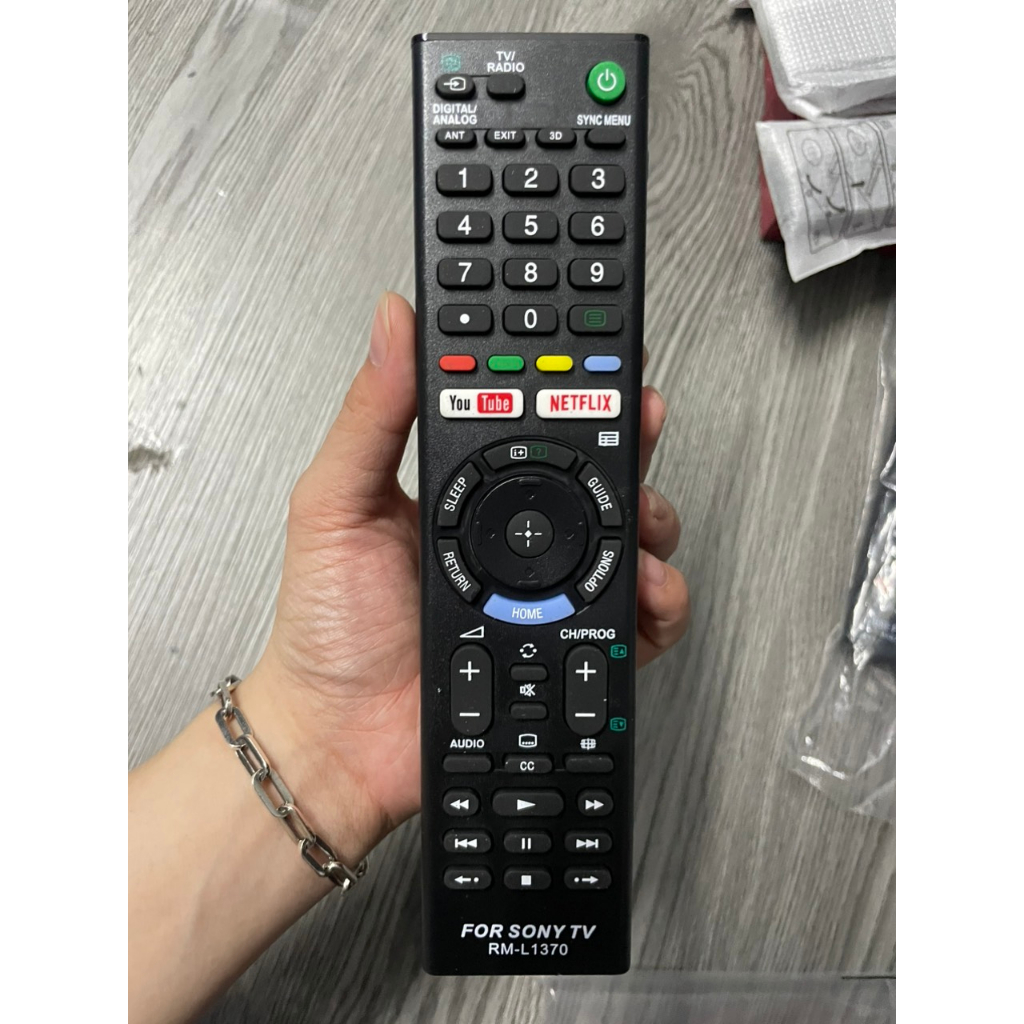 Remote tivi Sony smart thường, không giọng nói, điều khiển sony tivi ...