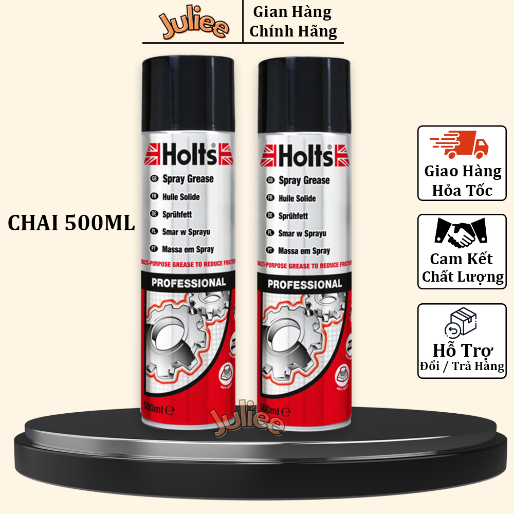 Mỡ Bò Nước Bôi Trơn Chịu Nhiệt HOLTS 500ML Dạng Xịt - Chai Xịt Mỡ Bò Bôi Trơn Sản Xuất ANH QUỐC ...