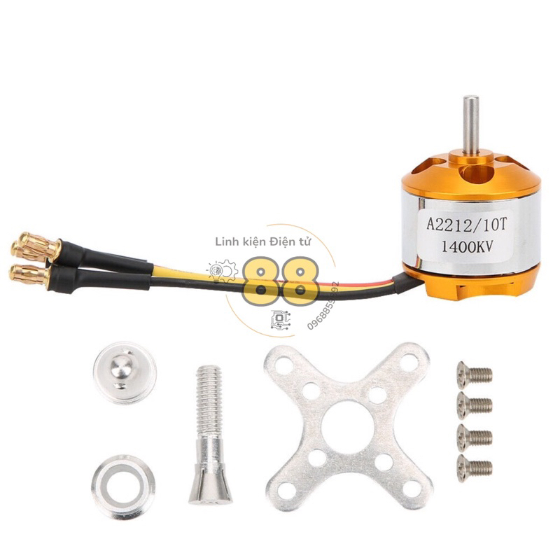 Động Cơ Brushless A2212 1400KV - Động cơ không chổi than | Shopee Việt Nam