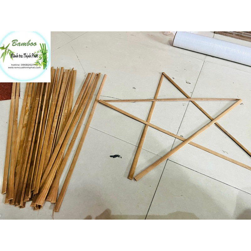 Nan tre trúc làm đèn ông sao, nan tre làm lồng nhốt. Thanh nan tre ...