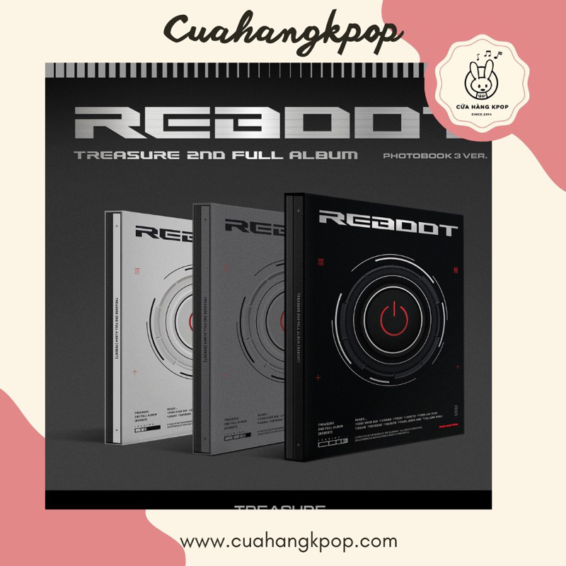 ALBUM TREASURE - REBOOT chính hãng có sẵn | Shopee Việt Nam