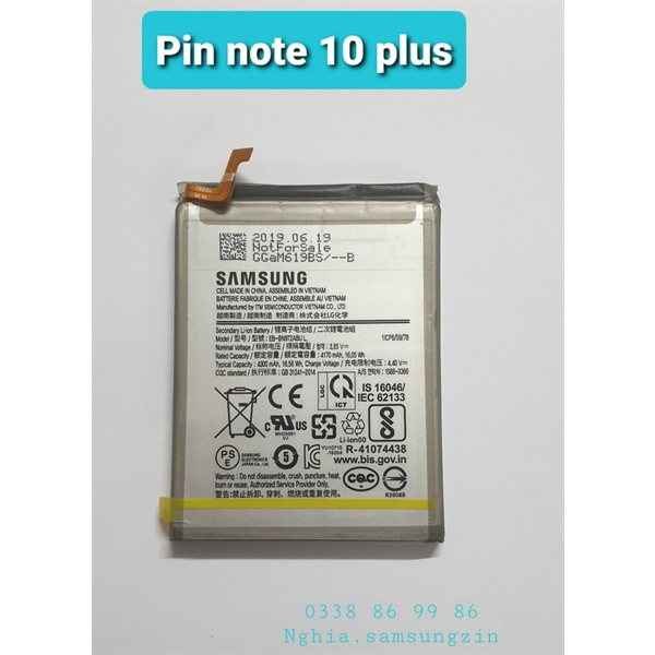 Pin Samsung Note 10 Plus | Shopee Việt Nam