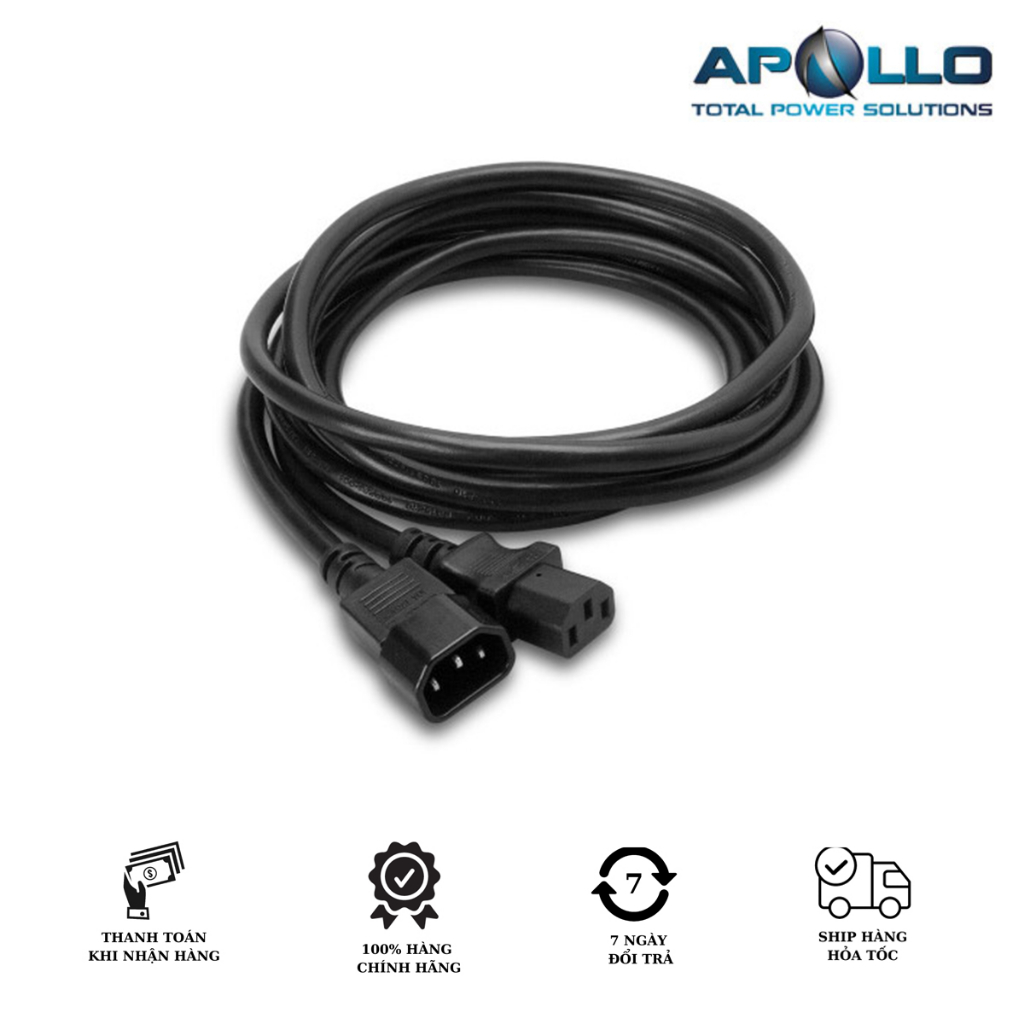 Dây nguồn C13 to C14 dùng cho UPS-PDU-Server | Shopee Việt Nam