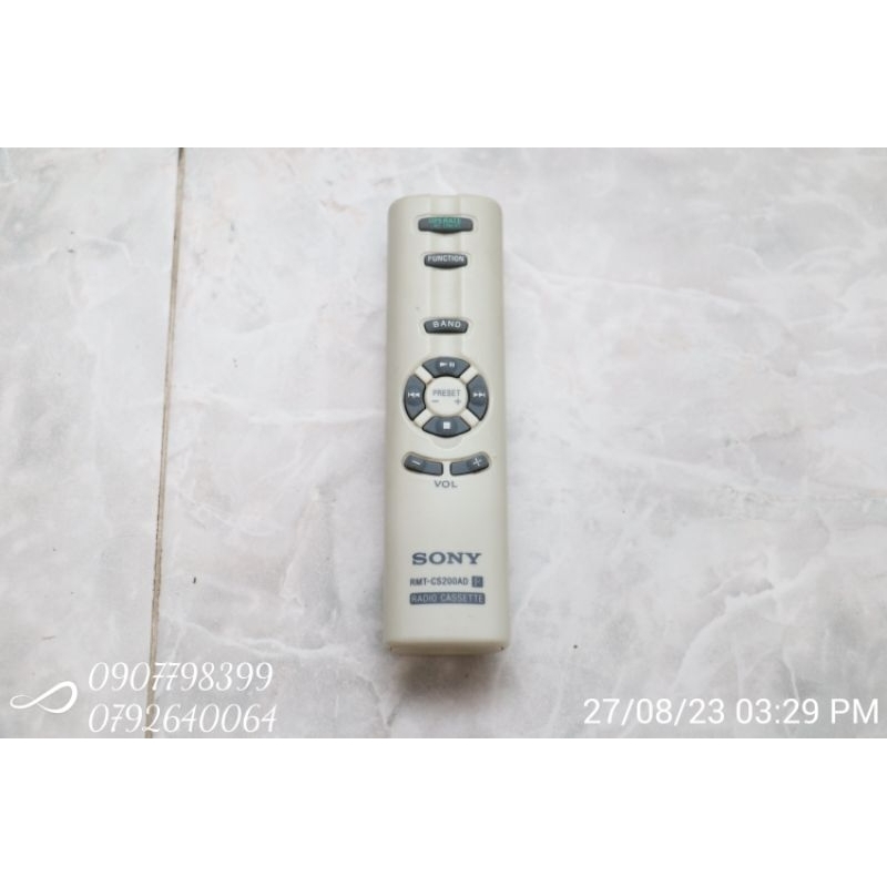 Remote radio cassette Sony RMT-CS200AD | Shopee Việt Nam Remote radio cassette Sony RMT-CS200AD | Shopee Việt Nam