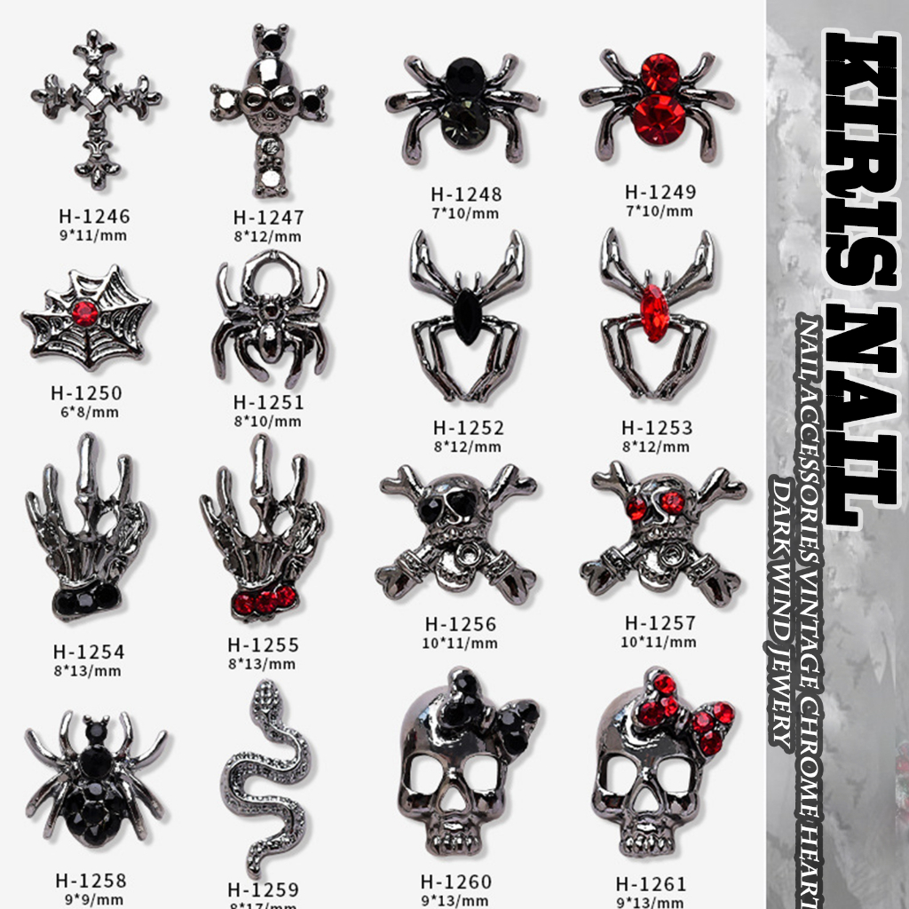 Charm đầu lâu, charm nhện, charm hallowen cá tính | Shopee Việt Nam