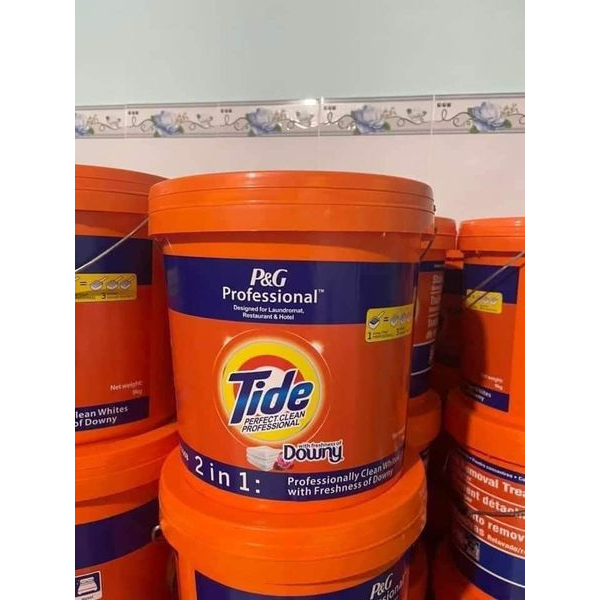 Bột giặt Tide - Tiger - White hương Downy - Thùng 9kg - Đại lý sỉ ...