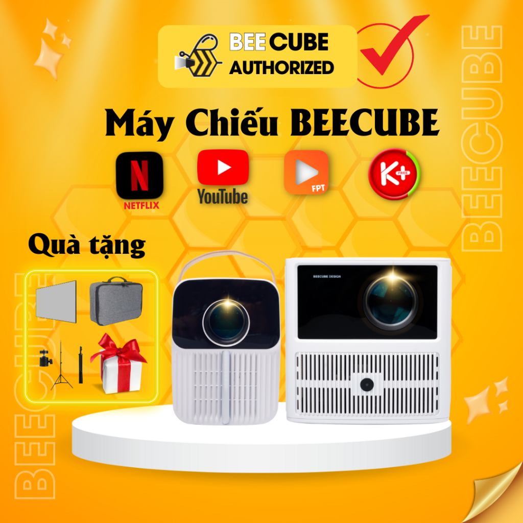 Máy Chiếu Mini BEECUBE X2 Max Gen 4 (2024) Full HD 1080 - Hệ Điều Hành ...