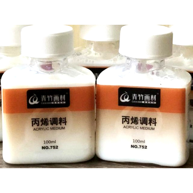 Dung môi pha loãng màu acrylic Chinjoo No.752 chai 100ml | Shopee Việt Nam