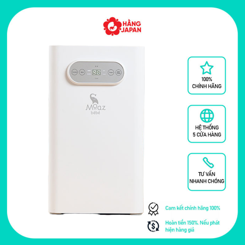 Máy rửa bình sữa có tiệt trùng sấy khô 4in1 Moaz bebe MB035 - Bảo hành chính hãng 1 năm | Shopee ...