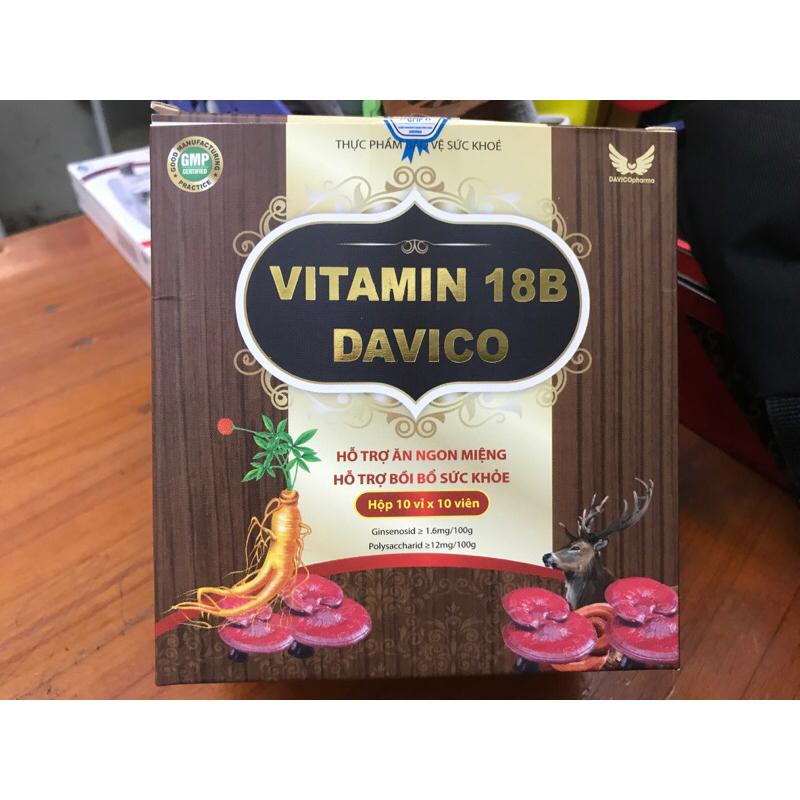 VITAMIN 18B Davico ( hộp 100 viên ) | Shopee Việt Nam