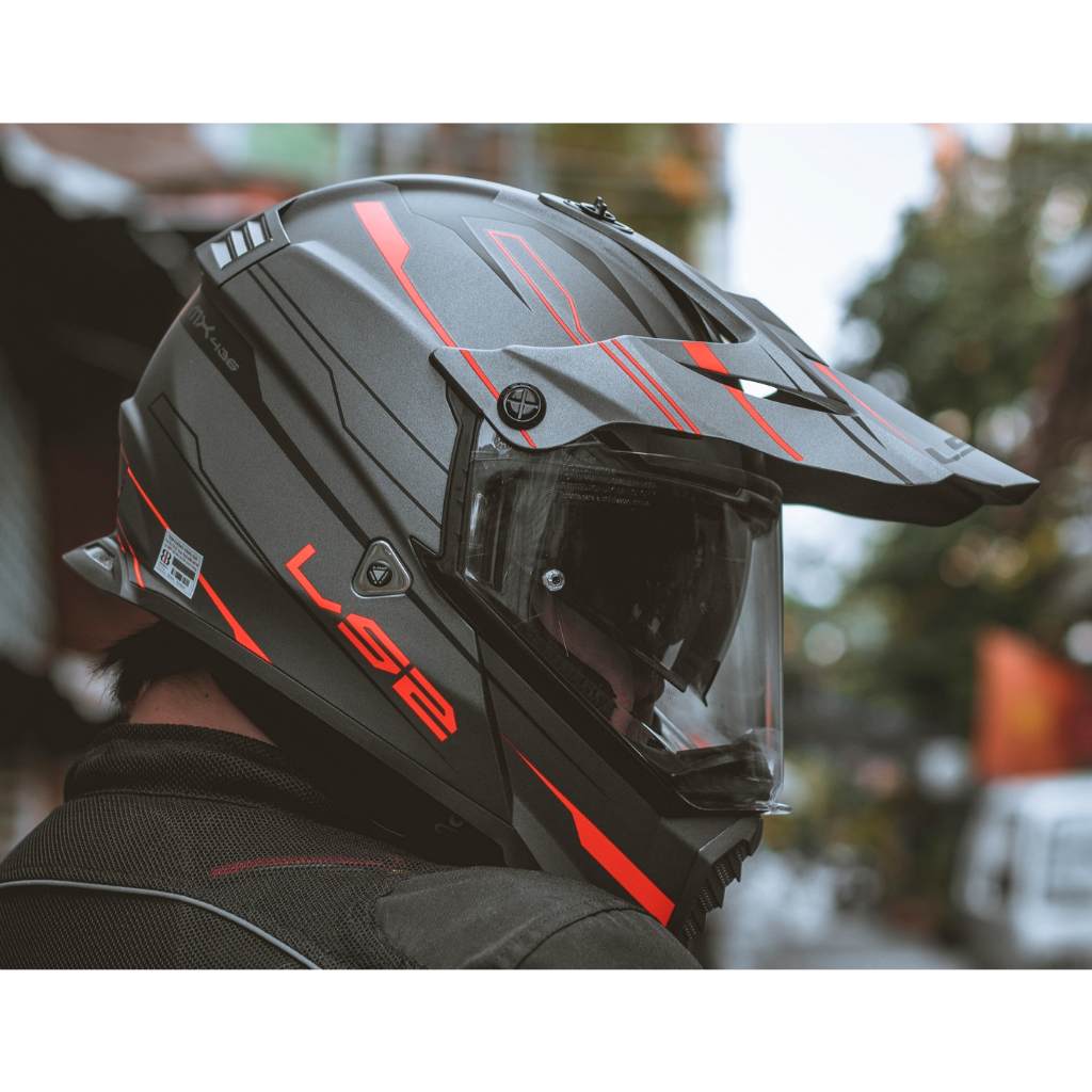 Mũ Dual Sport LS2 MX436 PIONEER EVO | Shopee Việt Nam