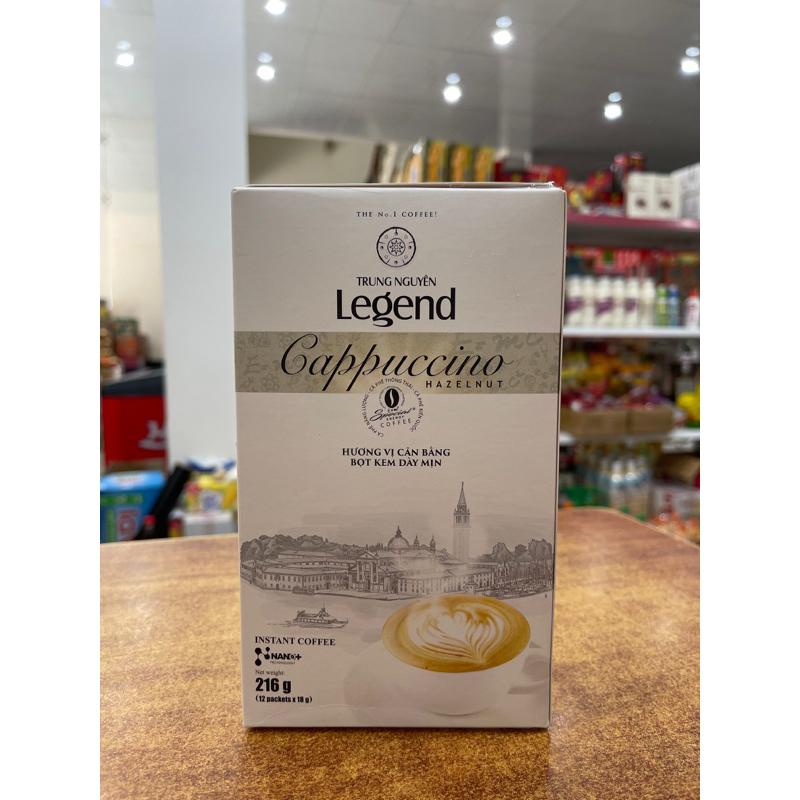 Cà phê Trung Nguyên Legend Cappuccino Hazelnut, Mocha, Coconut 216g ...