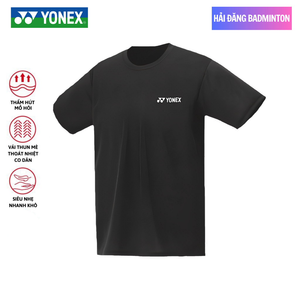 Áo Cầu Lông Trơn Chữ Yonex Basic Dùng Trong Tập Luyện Và Thi Đấu Cầu ...