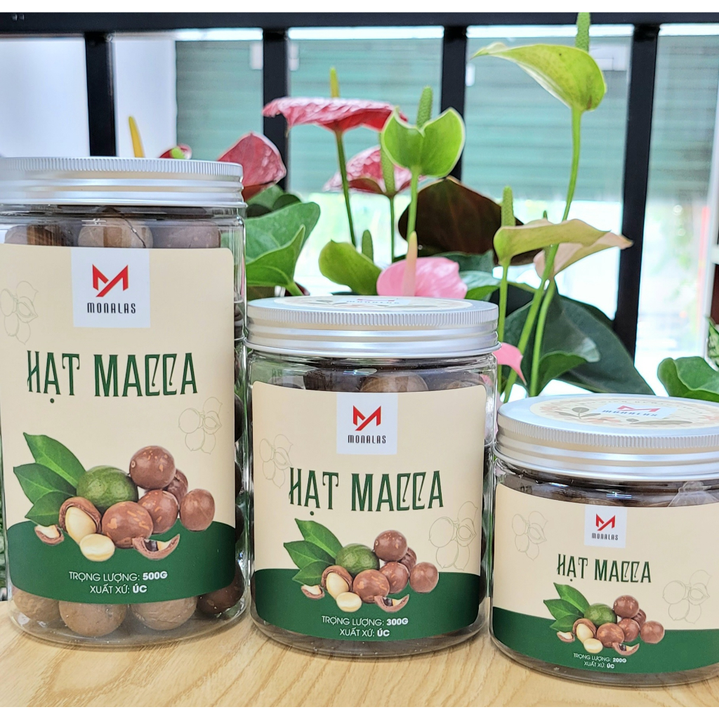 Hạt Macca sấy nứt vỏ NK Úc tại MONA NUTS 500g | Shopee Việt Nam