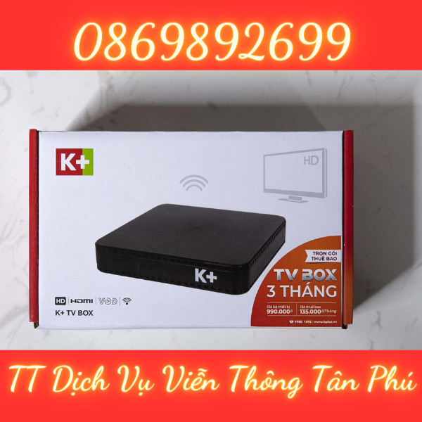 K+ TV BOX KÈM 03 THÁNG THUÊ BAO TRỌN VẸN | Shopee Việt Nam