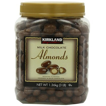 Socola hạnh nhân Kirkland Signature Almonds, Milk Chocolate, 1.36kg ...