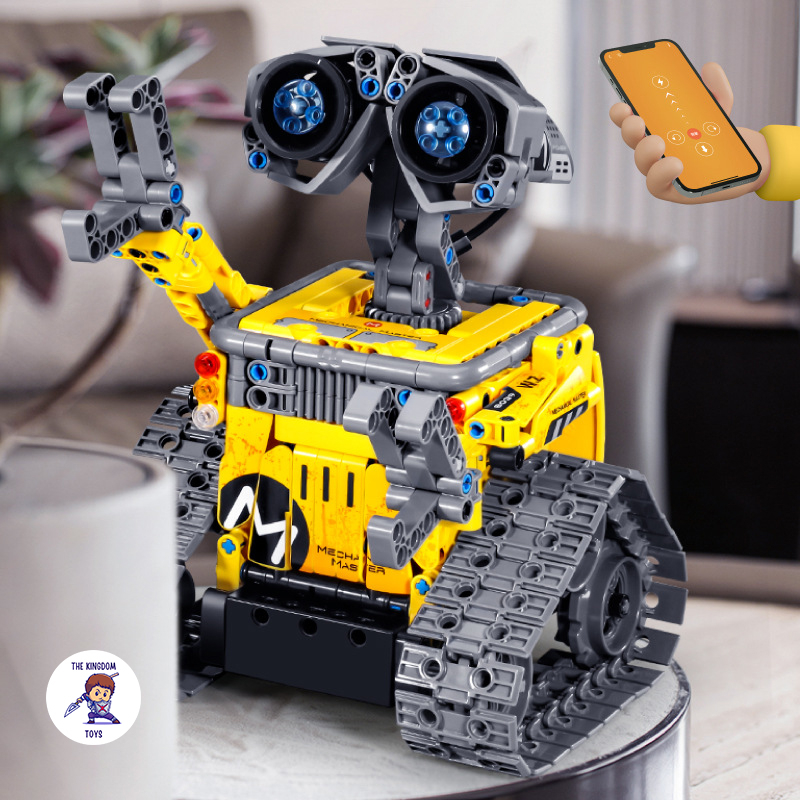 Đồ Chơi Lắp Ráp Mô Hình Điều Khiển Từ Xa Siêu Xe Robot Wall-E 3 Trong 1 ...