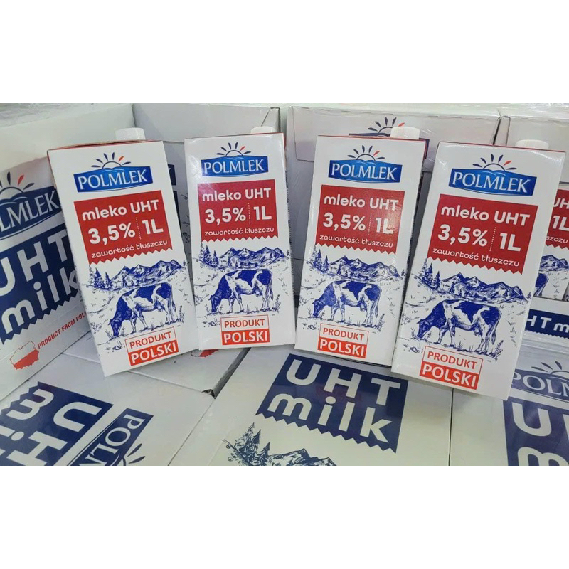 Sữa tươi Polmlek nội địa Balan nguyên kem | Shopee Việt Nam