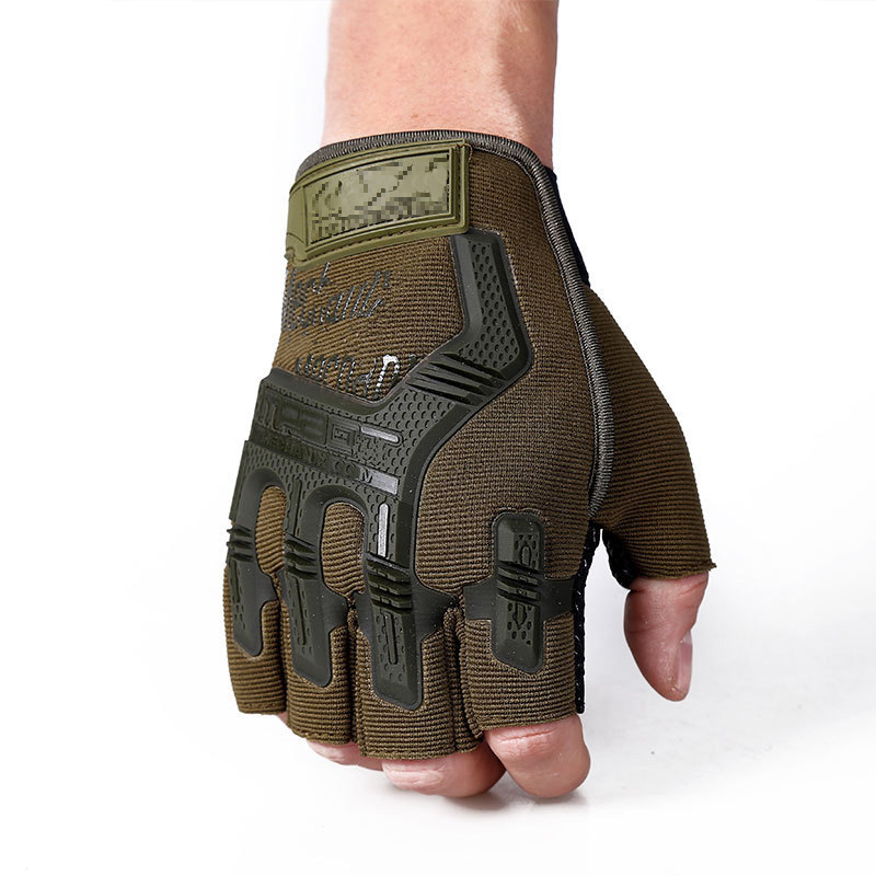 Găng tay nam, bao tay nam cụt ngón lái xe du lịch phượt Mechanix Mpact ...