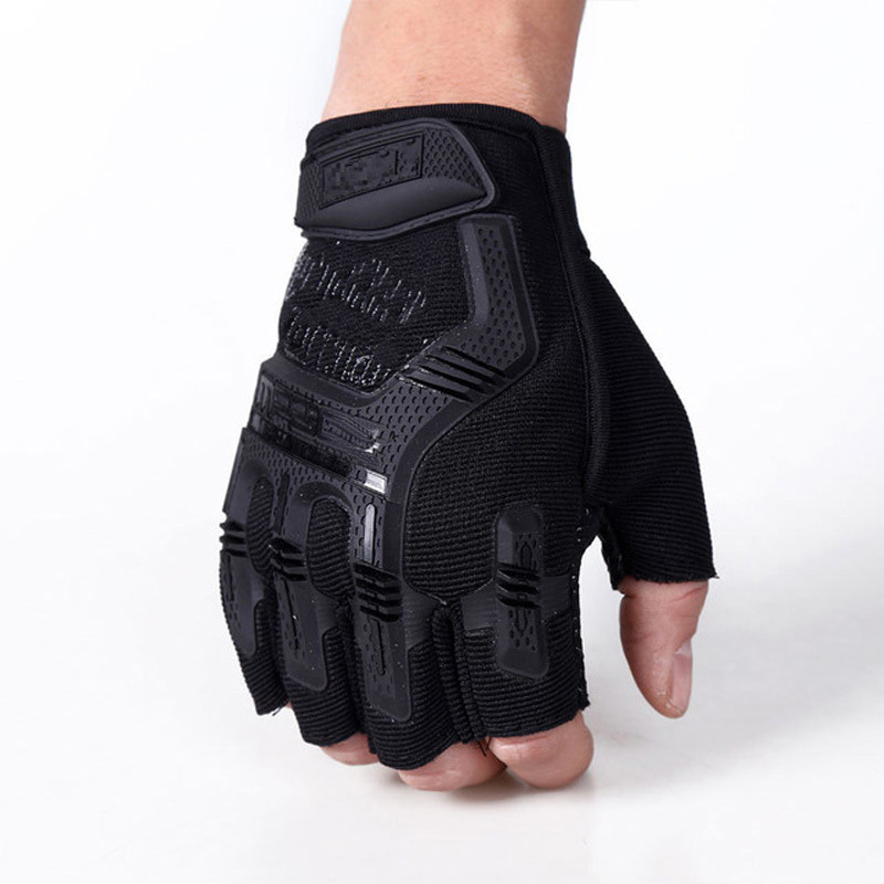 Găng tay nam, bao tay nam cụt ngón lái xe du lịch phượt Mechanix Mpact ...