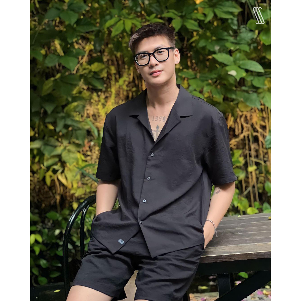 Áo Sơ Mi Local Brand SSStutter - Cuban Shirt Ngắn Tay Unisex Nam/Nữ ...